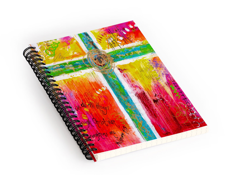 Cross Notebook – Tracee Matthews llc dba artbytracee